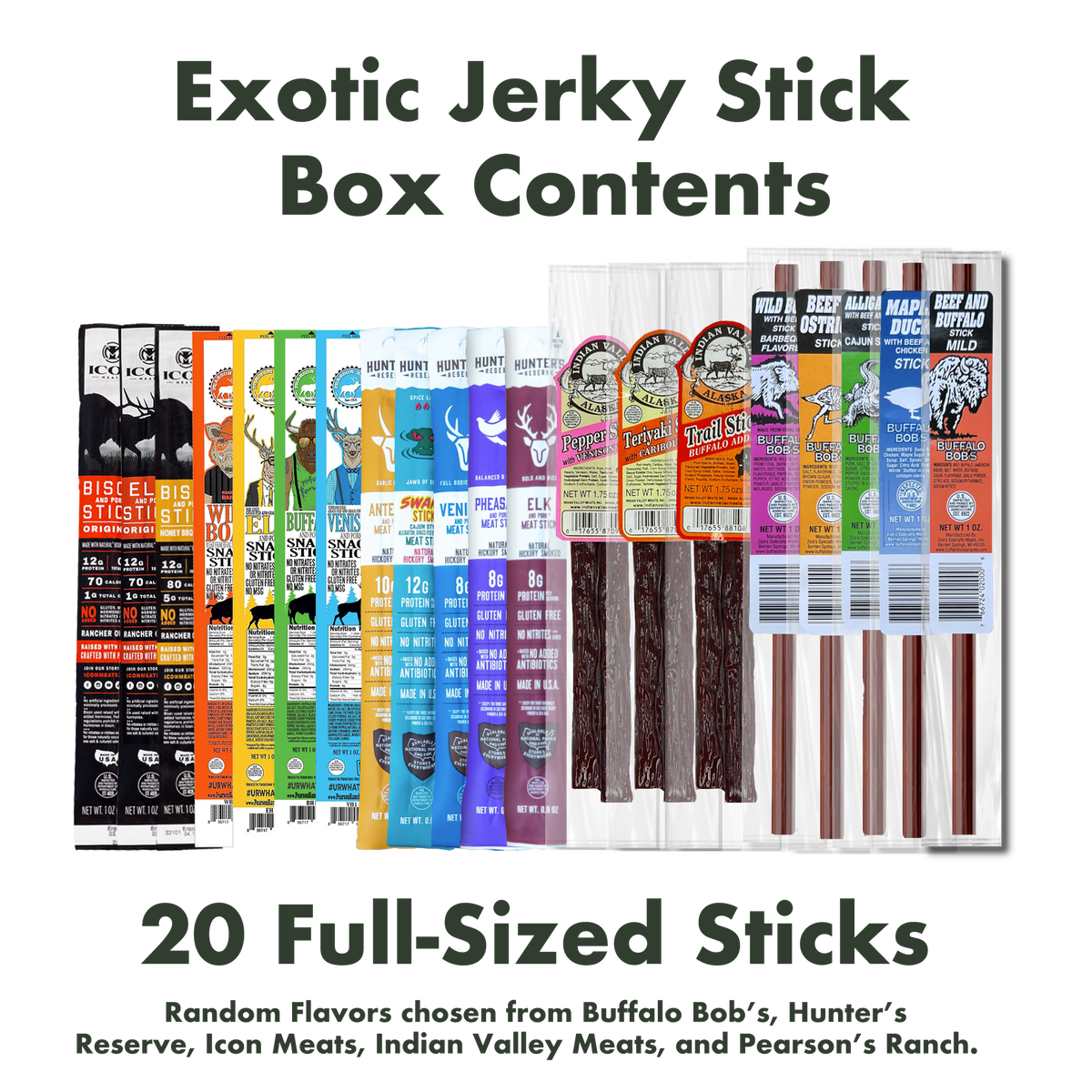 Exotic Meat Stick Gift Box